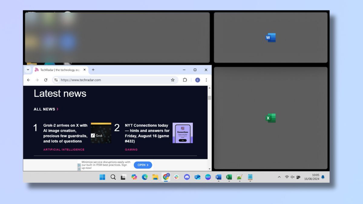 How to use split screen in Windows 11 | TechRadar