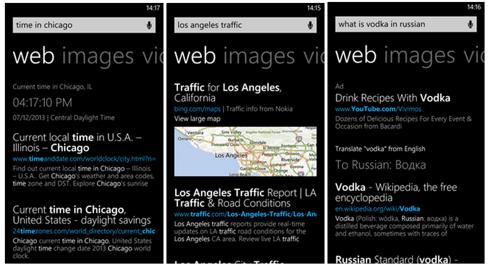 Microsoft details forthcoming changes to Bing search on Windows Phone 8 ...