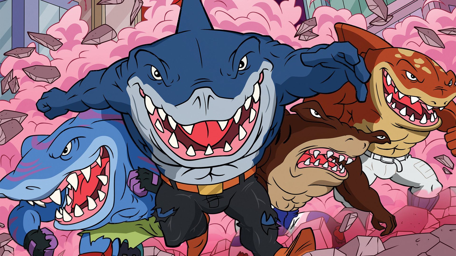 Over 30 years later, the Street Sharks are back in a comic that ...