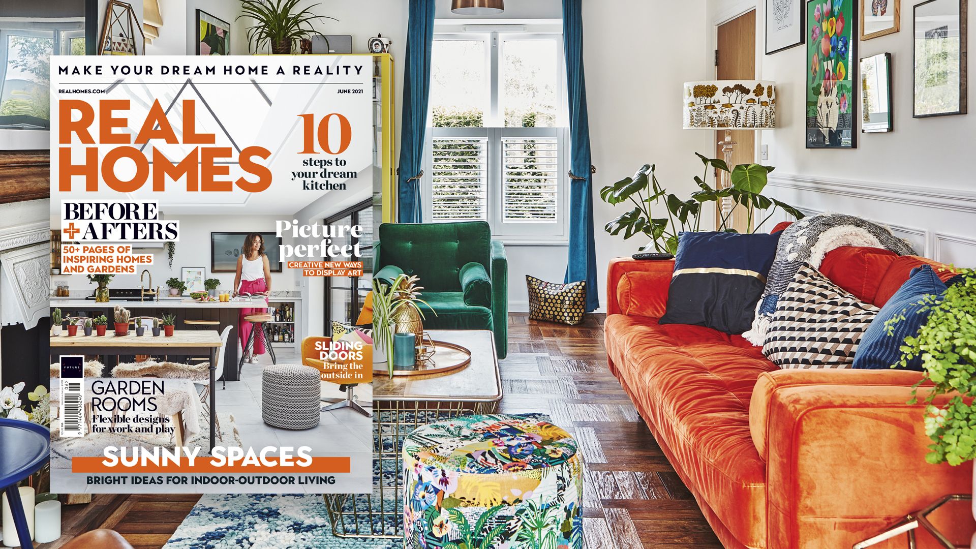 The sunny new issue of Real Homes magazine is here – and it's packed ...