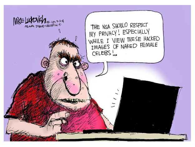 Editorial cartoon U.S. technology privacy NSA | The Week