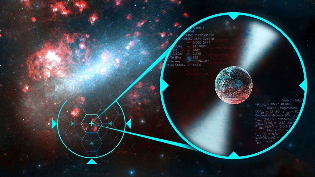 Astronomers spot the brightest intergalactic pulsar yet beyond the ...