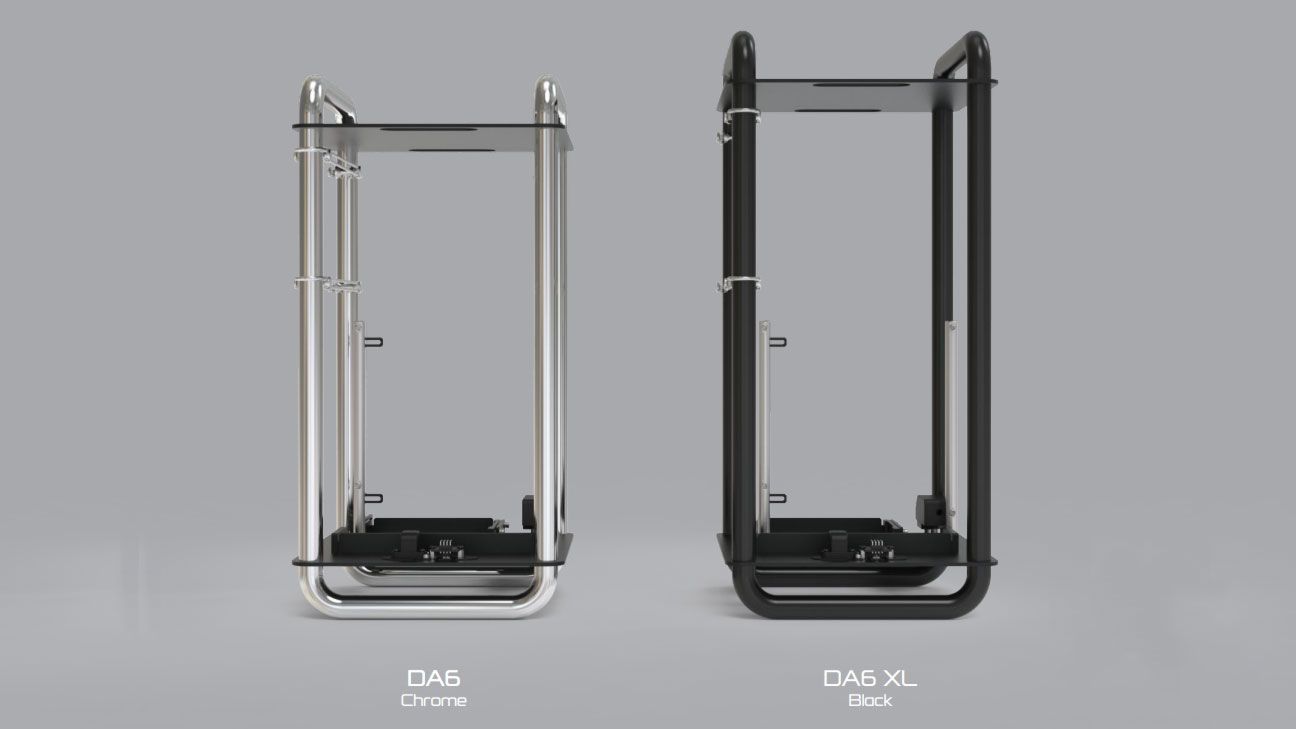 Streacom's Open-Frame SSF Cases Go Totally Tubular | Tom's Hardware