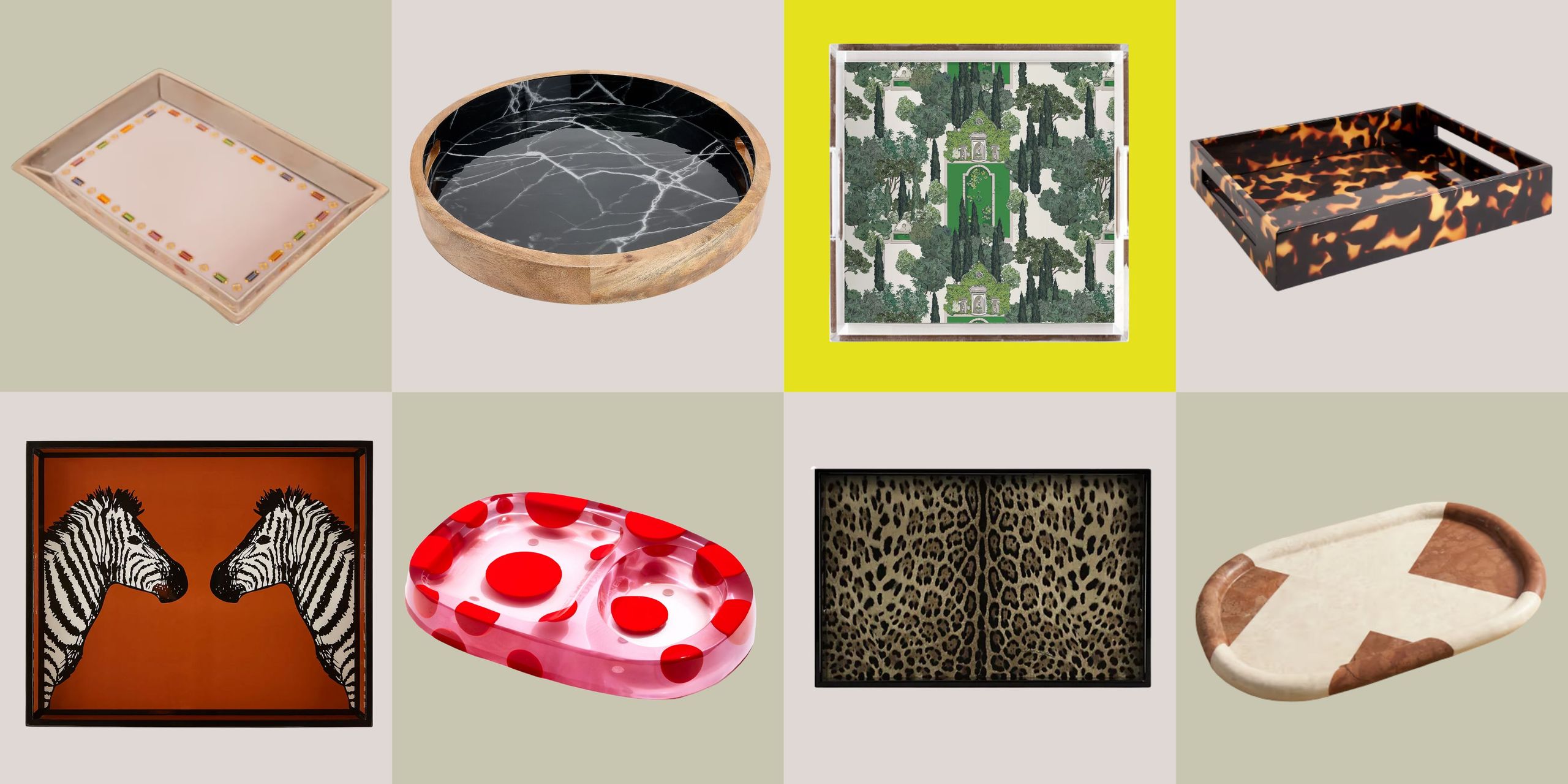 Ditch the Junk Drawer: 9 Patterned Trays to Elevate Any Mess