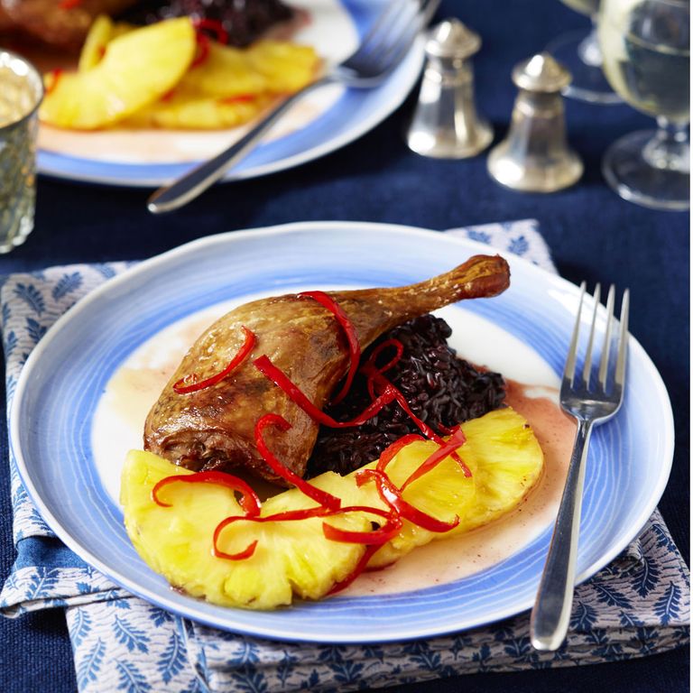 Duck Legs with Sweet and Sour Pineapple | Main course Recipes | Woman ...