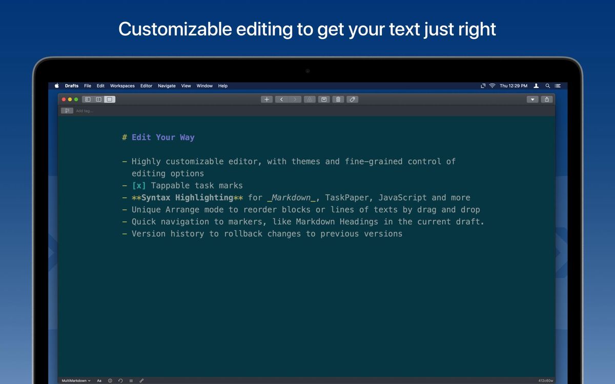 Quickly capture text on your Mac with Drafts | iMore
