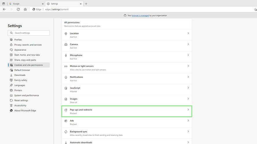 How to turn off the pop-up blocker in Microsoft Edge | Laptop Mag