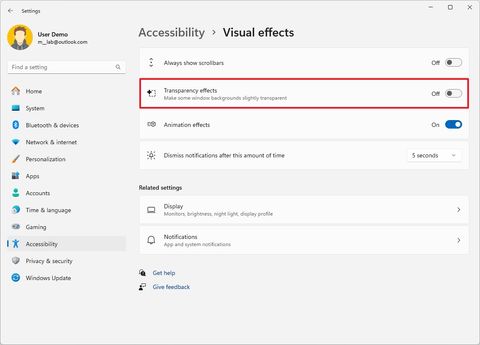 How to disable transparency effects on Windows 11 | Windows Central