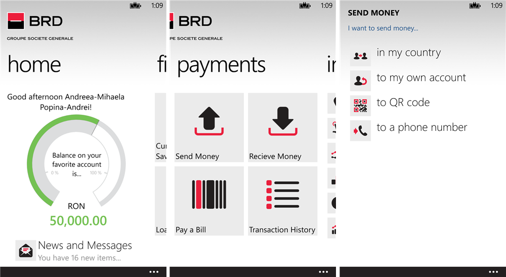 Windows Phone users in Romania get official apps from Enel and BRD ...