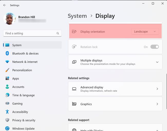 How to Rotate Your Display in Windows 11 or 10 | Tom's Hardware