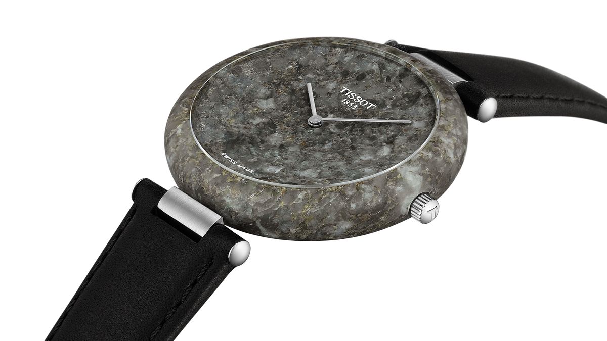 This Tissot watch is made from a lump of Swiss alpine granite | T3