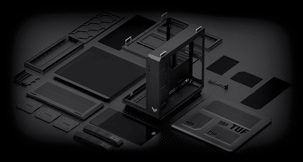 Asus jumps on the "fish tank" PC case bandwagon — GT502 Horizon ...