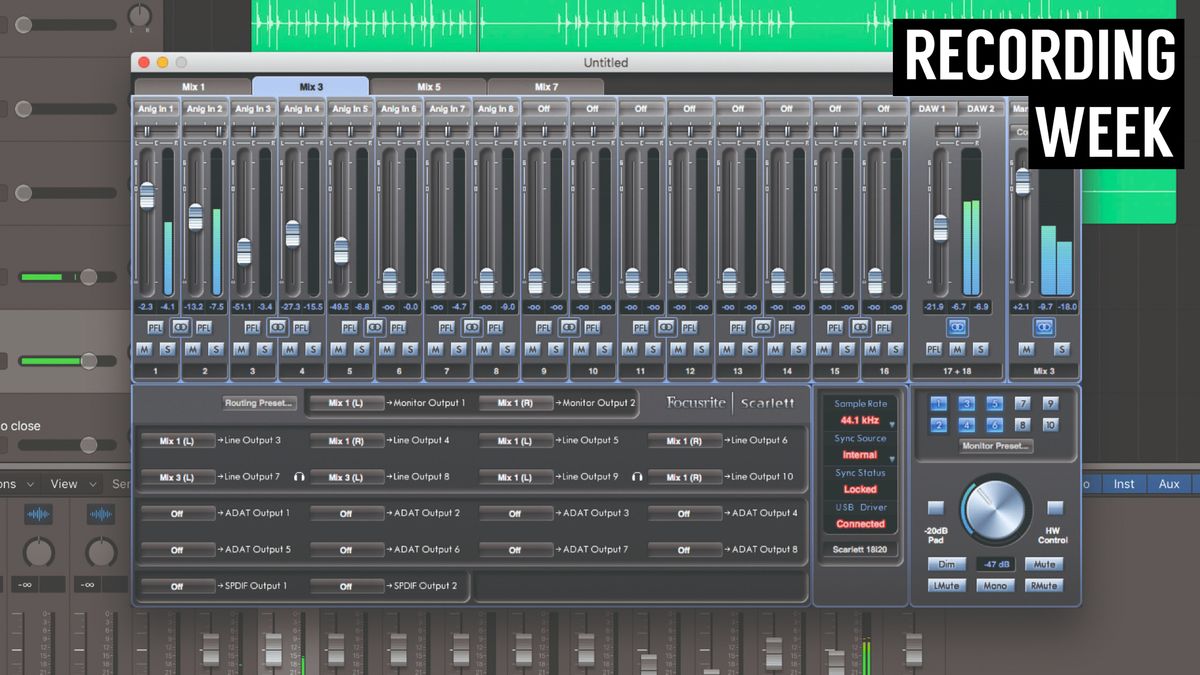How to set up a cue mix for monitoring | MusicRadar