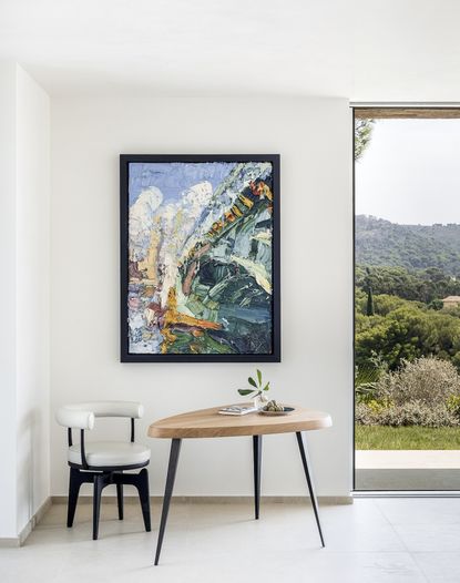 Explore a striking modern home in Provence with Mediterranean views