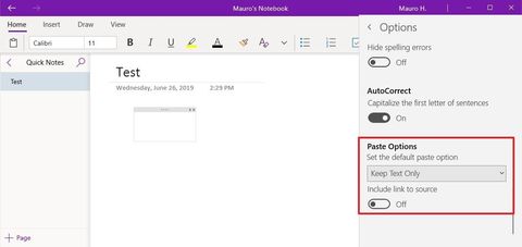 How to paste text without formatting in OneNote for Windows 10 | Windows Central
