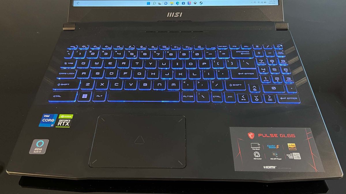 MSI Pulse GL66 (2022) review - Byte Class Technology