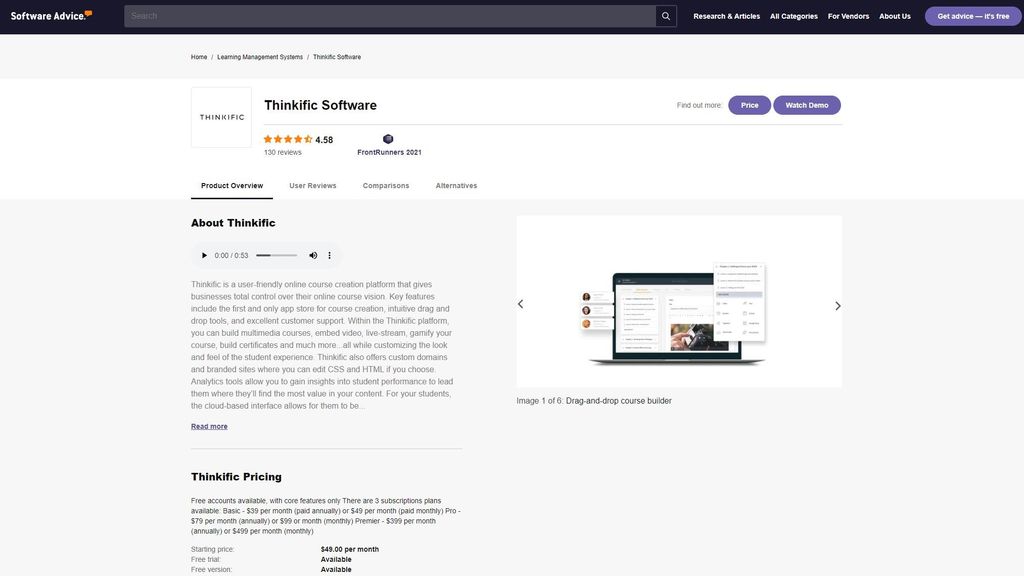 Thinkific LMS review | TechRadar