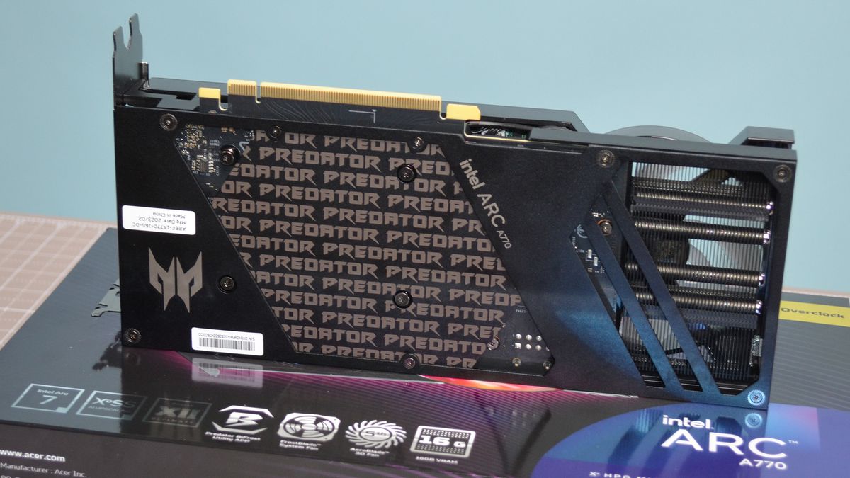 Acer Predator BiFrost Arc A770 OC review | TechRadar