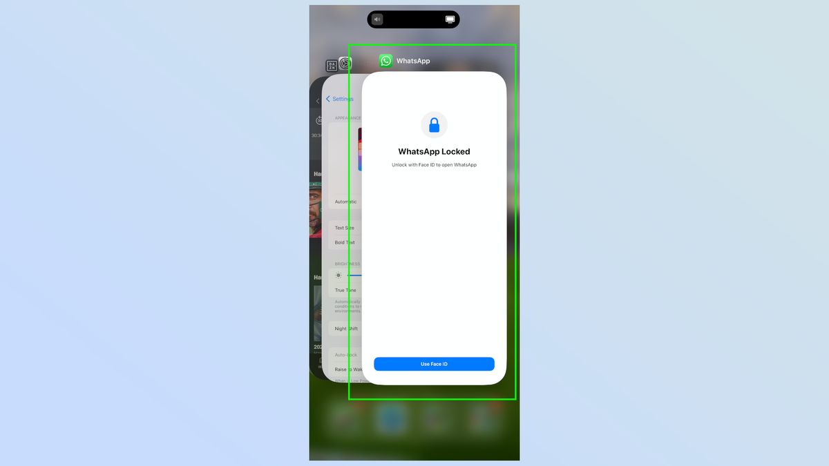 How to lock WhatsApp with FaceID on iPhone | Tom's Guide