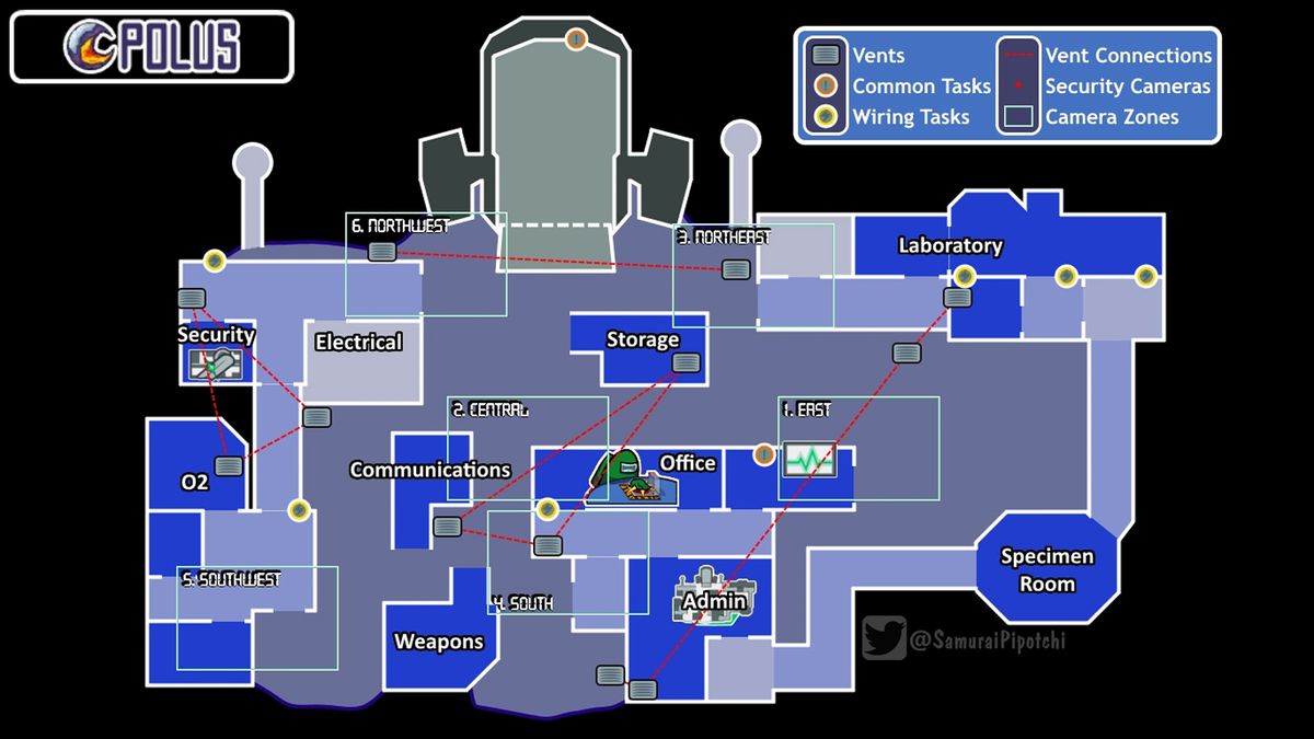 Among Us maps - learn your way around each level as a crewmate or ...