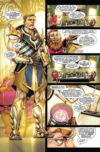 Steve Rogers teams up with the Asgardian warrior Volstagg in the latest ...