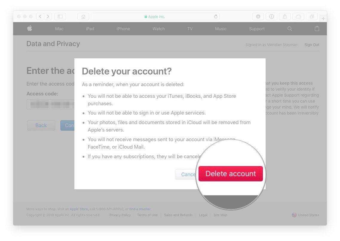 How to use Apple's data and privacy portal | iMore