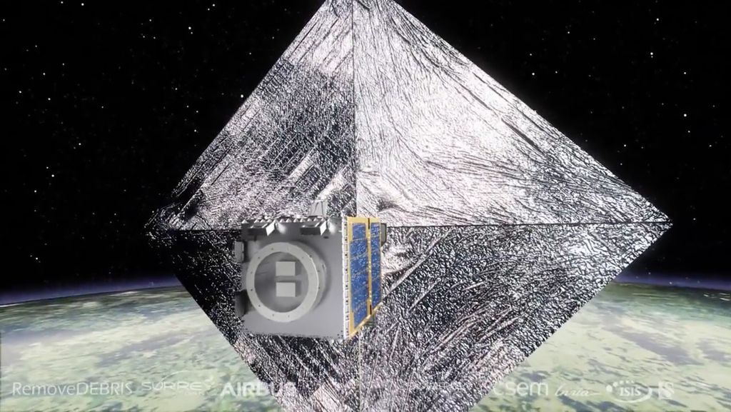 1st Satellite Built to Harpoon Space Junk for Disposal Begins Test ...