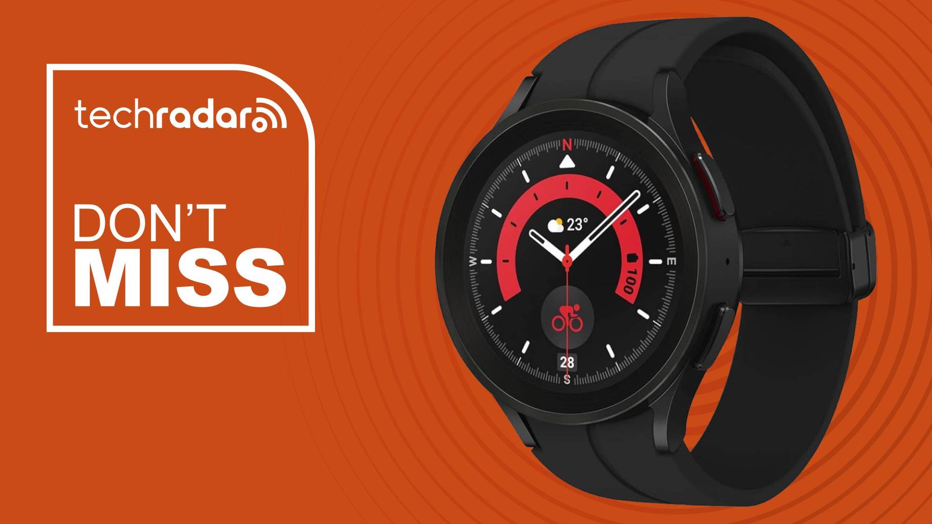 One of Samsung’s best smartwatches – the Galaxy Watch 5 Pro – is 40% ...