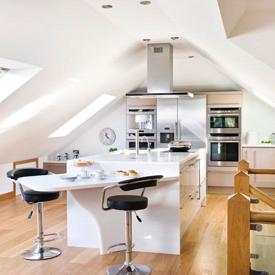 Take a tour around a bright and modern loft kitchen | Ideal Home