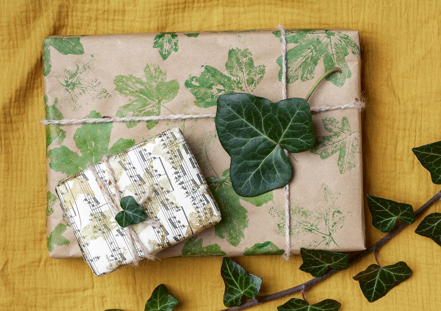 Eco wrapping ideas | Livingetc