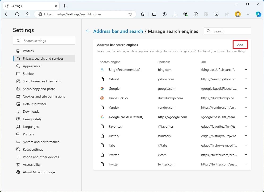 How to hide AI results on Google search with two methods for Microsoft ...