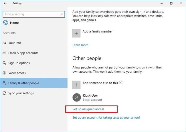 How to set up Assigned access on Windows 10 to restrict users to a ...
