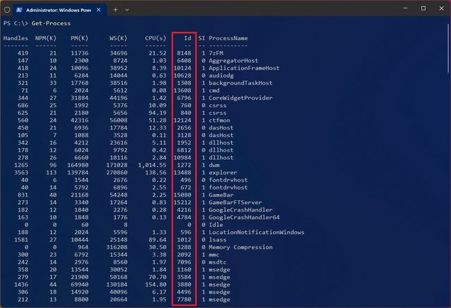 How to determine an app Process ID on Windows 11 | Windows Central