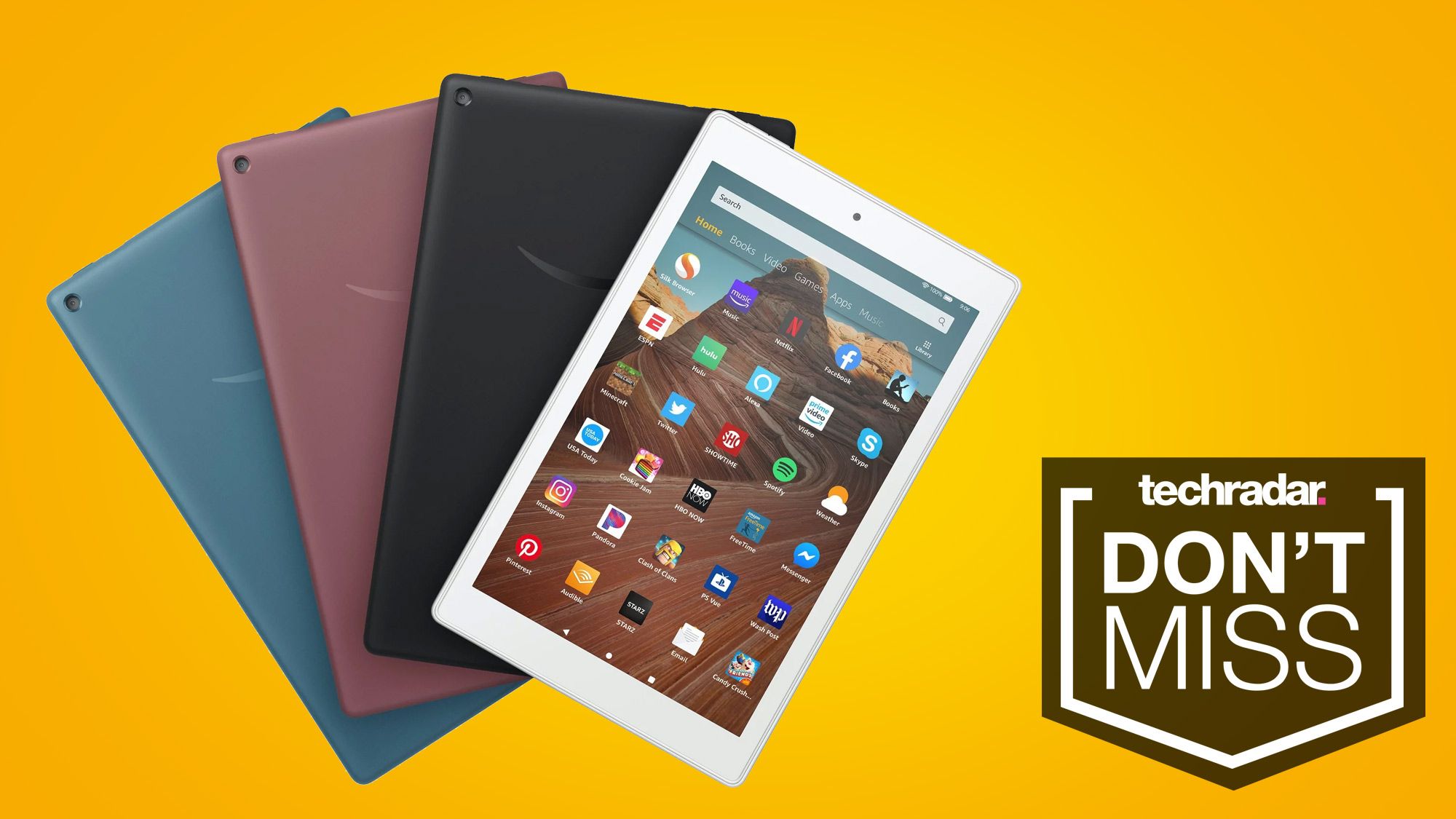 Amazon's Fire HD 10 is nearly half price right now if you're after a ...