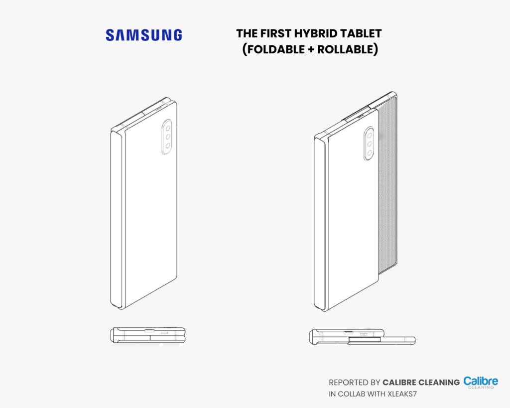 Samsung's first foldable and rollable tablet just revealed in patent ...