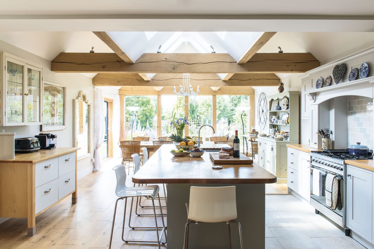 Real home: a barn-style kitchen extension to an Edwardian home | Real Homes