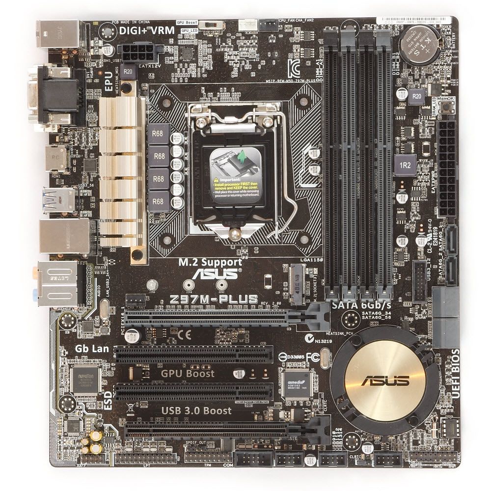 Asus Z97M-Plus Motherboard Review - Tom's Hardware | Tom's Hardware