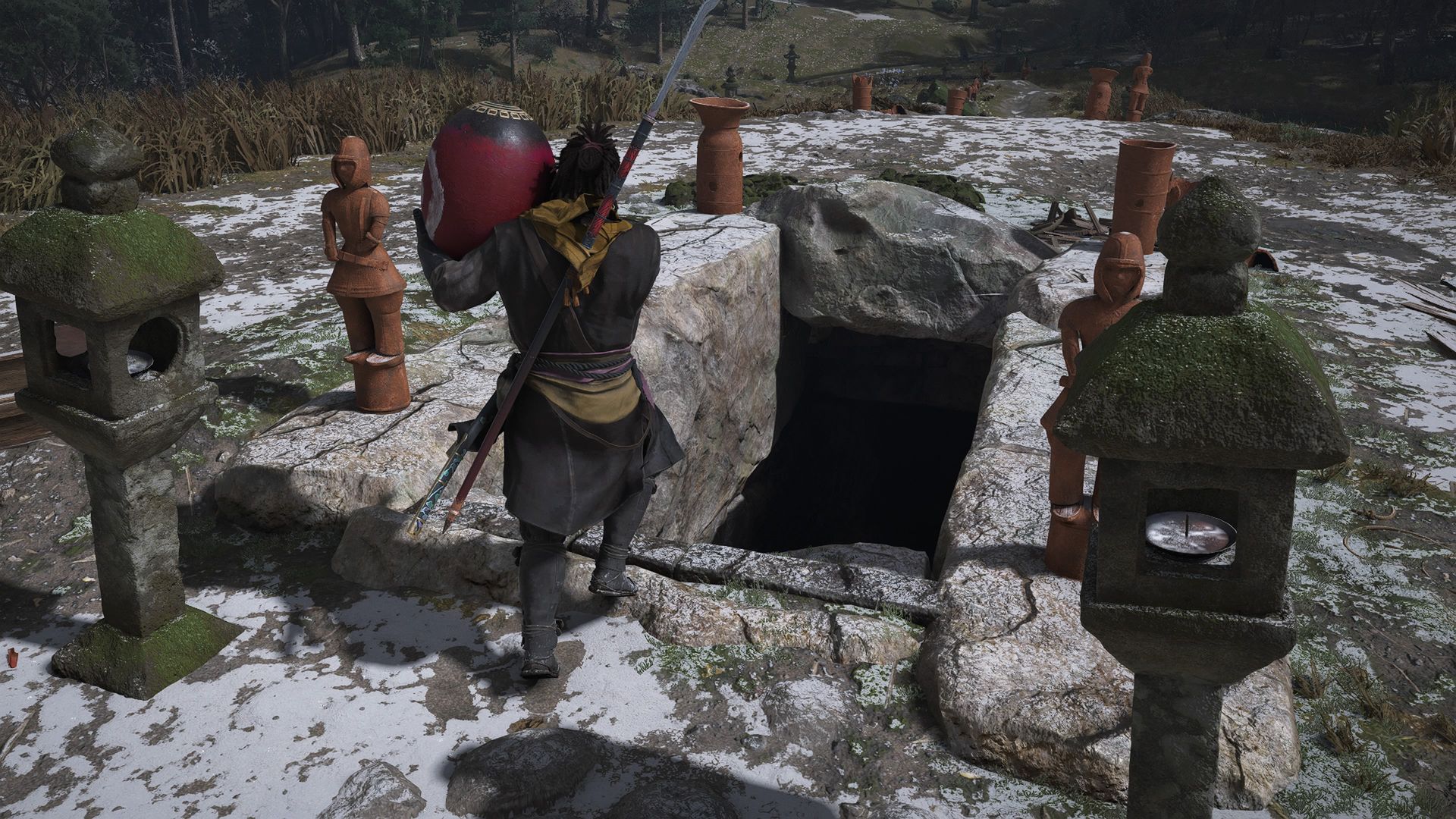 How to get in the Assassin's Creed Shadows Makino Kurumazuka Kofun | GamesRadar+