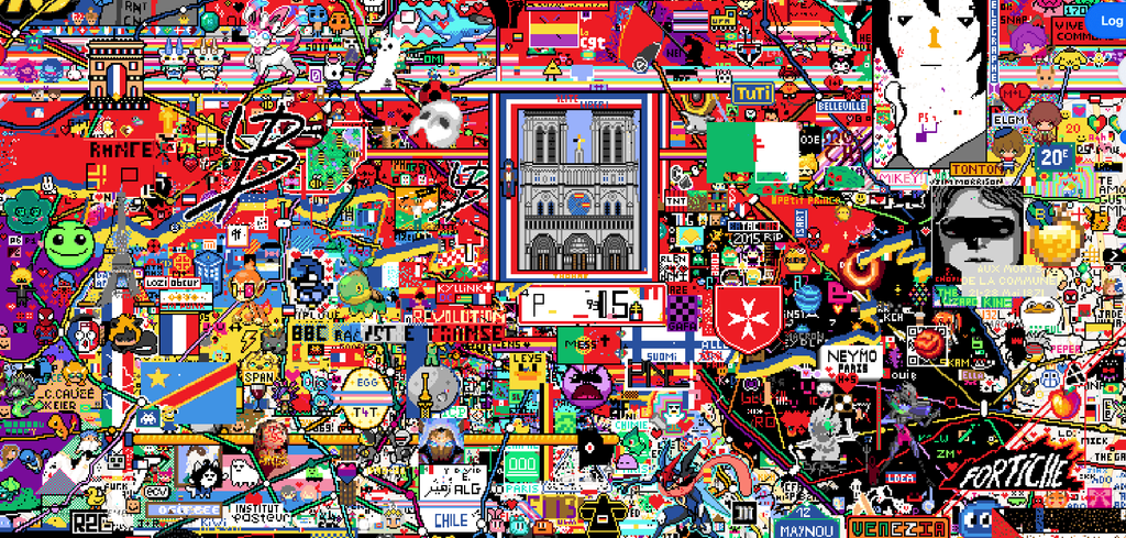 Wplace is the Google Maps for pixel art, and I can't stop exploring it ...