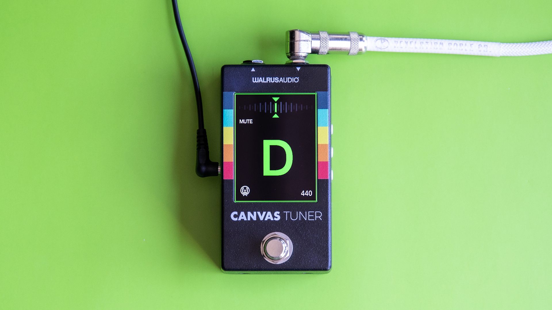 Bring new colour to your pedalboard with the Walrus Audio Canvas Tuner ...