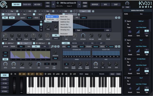 “A layered world of modular synthesis, sequencing and more, with ...