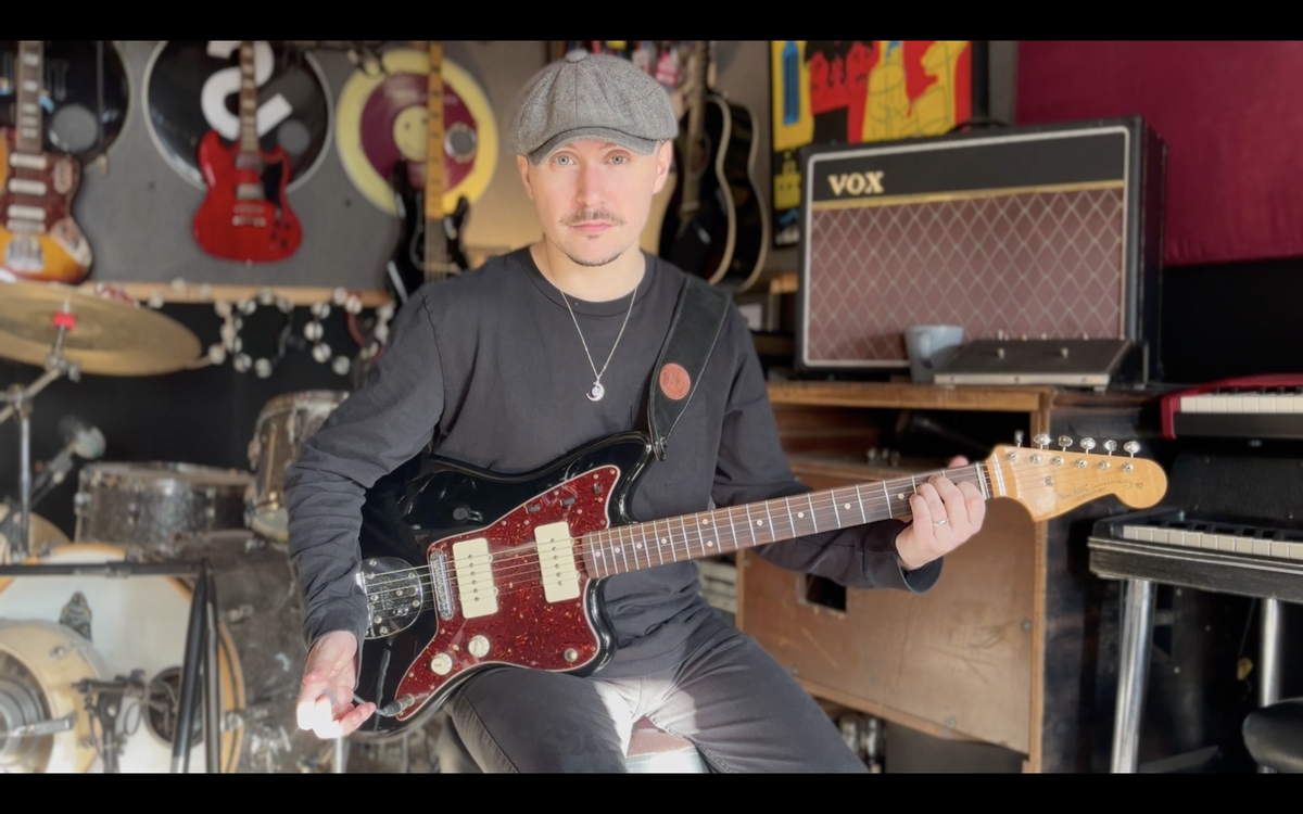 How to use a guitar pick and fret your first notes | Guitar World