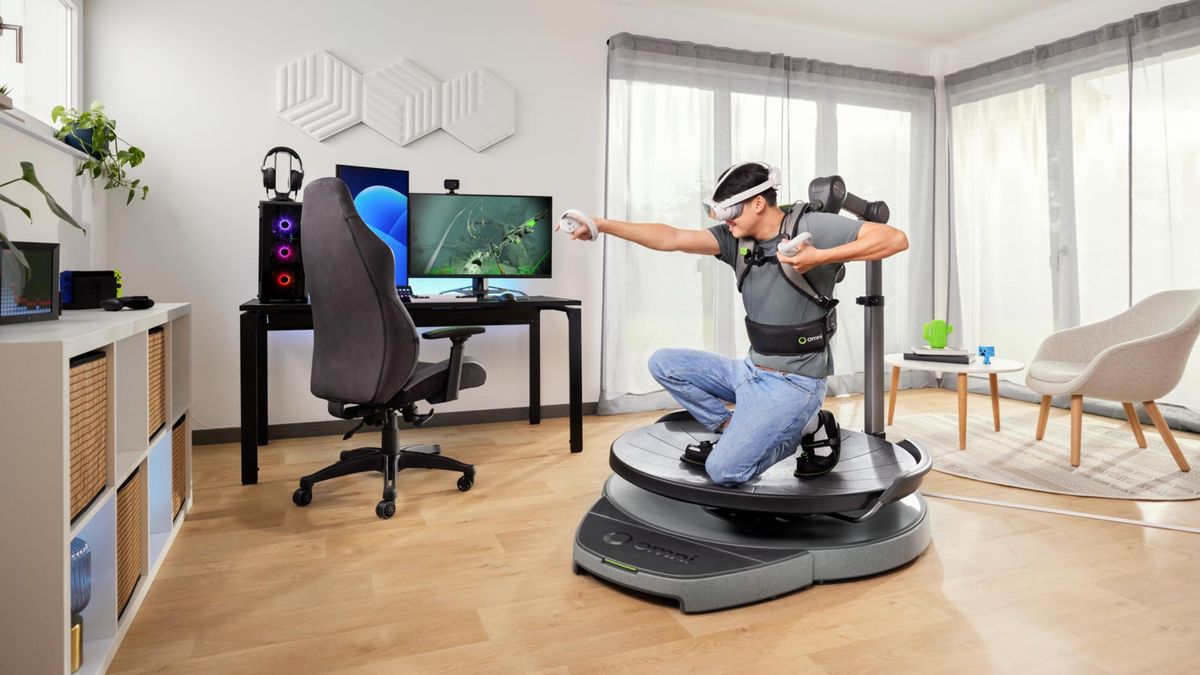 The Omni One Strides Toward Seamless VR Movement | PC Gamer