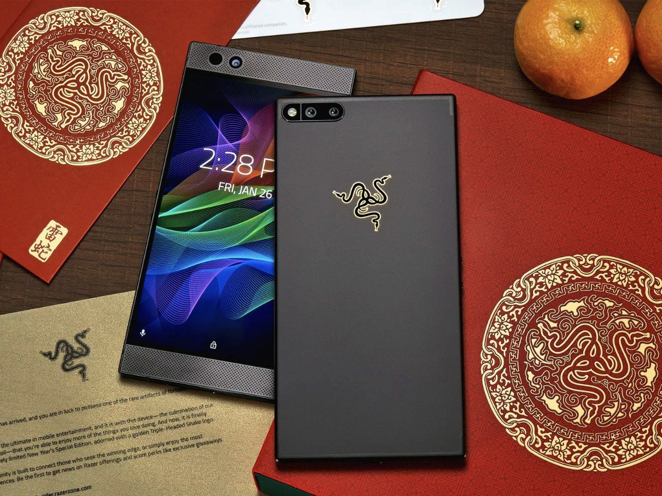 Razer Phone gets a limited gold edition in honor of Spring Festival ...