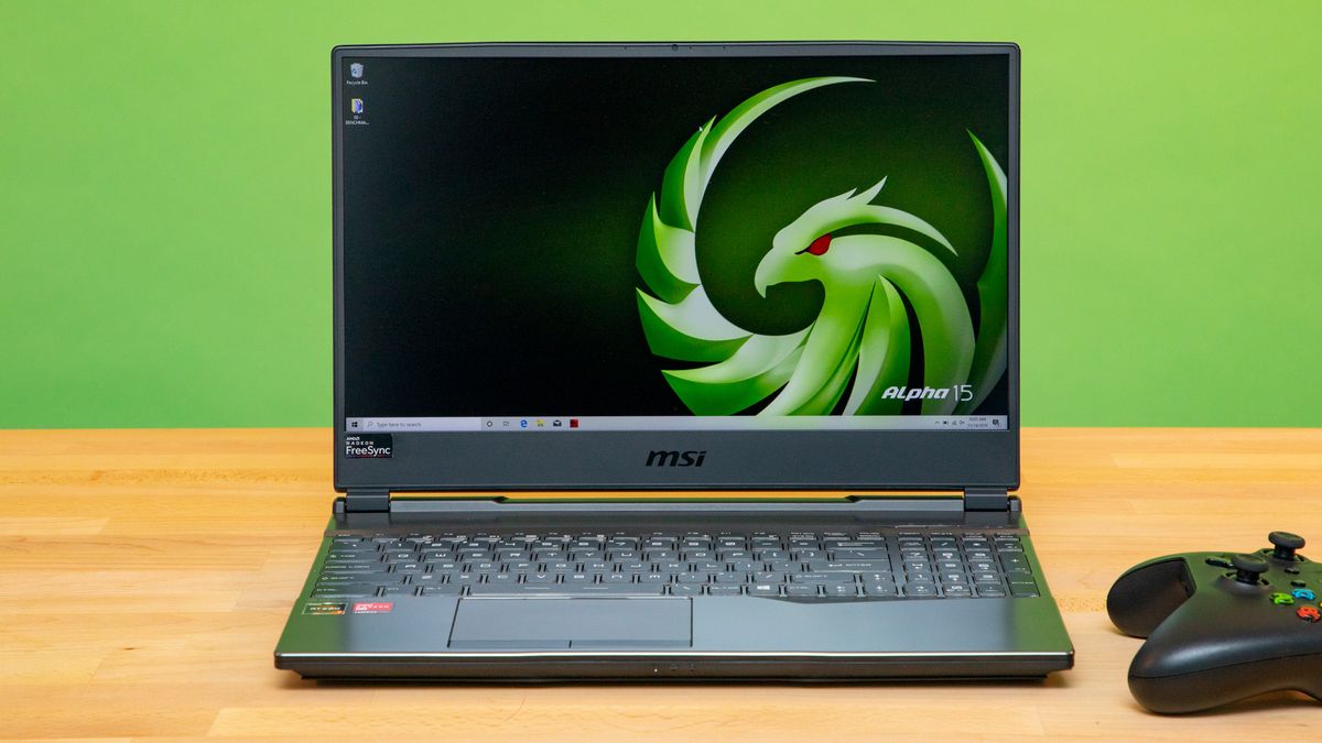 MSI Alpha 15 Gaming Laptop Review: All AMD, All the Time | Tom's Hardware