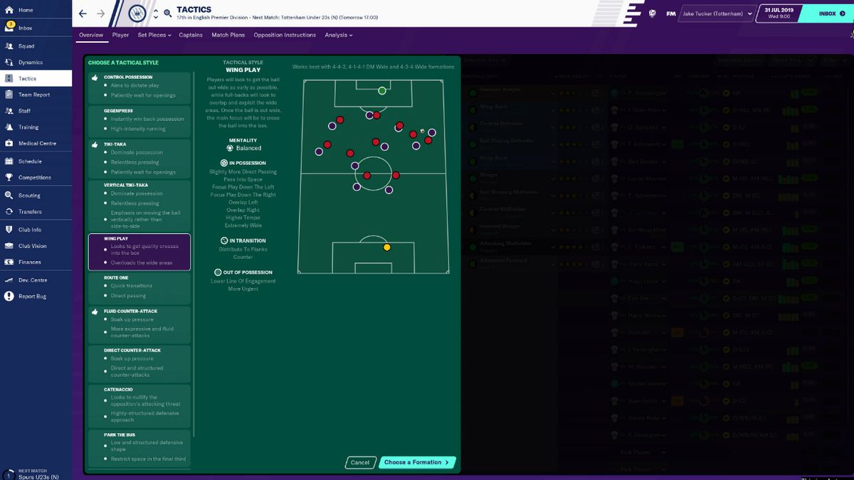 Football Manager 2020 tactics: The best FM20 tactics for every level of ...