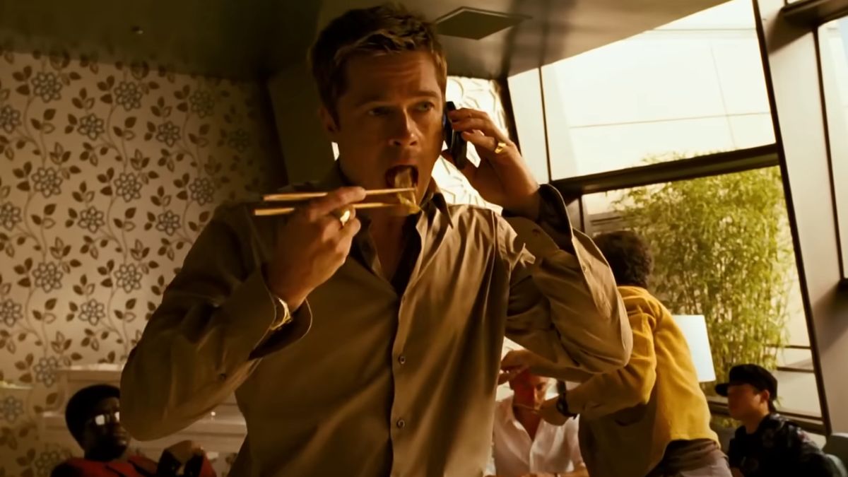 32 Times Brad Pitt Ate Food In Movies | Cinemablend