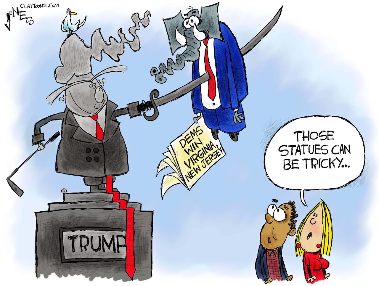 9 brutally hilarious cartoons about the GOP shellacking | The Week