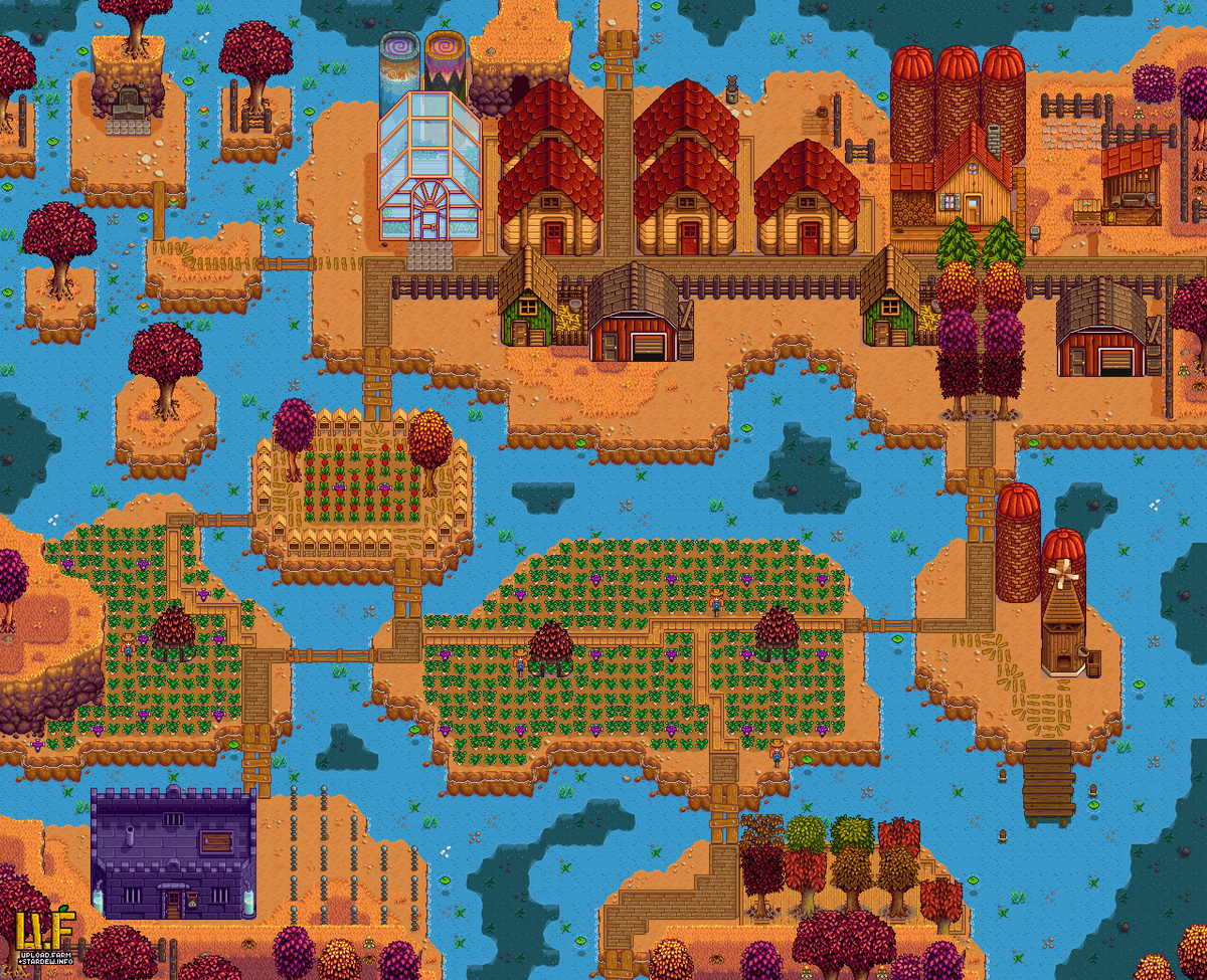 Let's all de-stress for a minute by looking at beautiful Stardew Valley ...