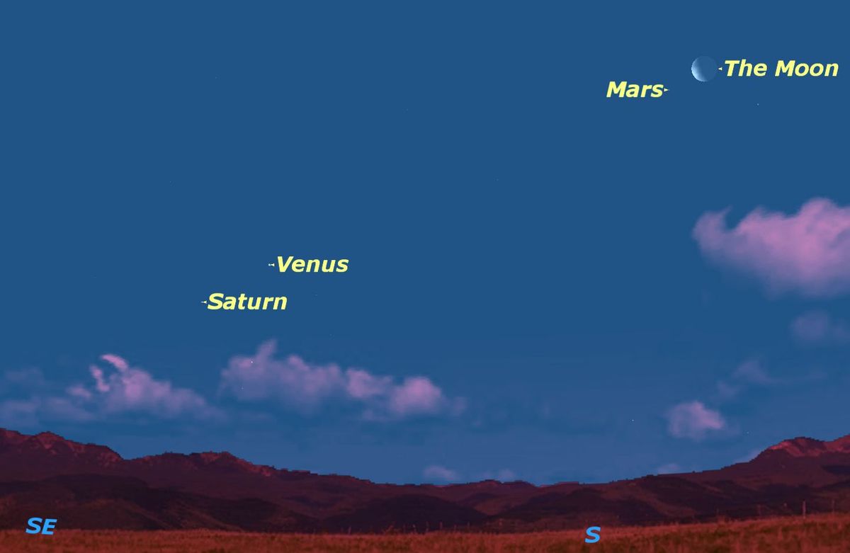 Best Night Sky Events of January 2016 (Stargazing Maps) | Space